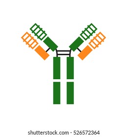 Antibody Icon Vector Illustration Stock Vector (Royalty Free) 526572364