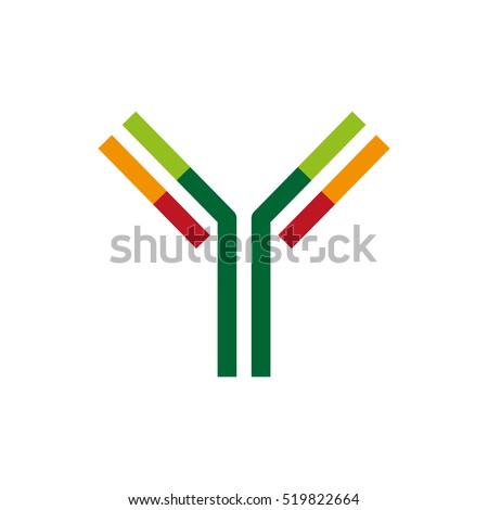 Antibody Icon Vector Illustration Stock Vector (Royalty Free) 519822664 ...