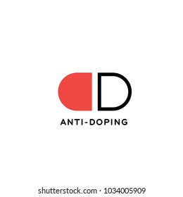 Antidoping Agency Logo: vector de stock (libre de regalías) 1034005909 ...