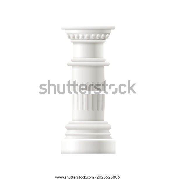 Antique Columns Capital Base Upper Lower Stock Vector (Royalty Free ...