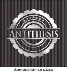 Antithesis Silvery Emblem Stock Vector (Royalty Free) 1256252323 ...