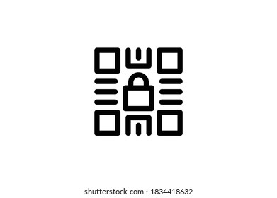 Antivirus Outline Icon Qr Code Safe Stock Vector (Royalty Free) 1834418632 | Shutterstock