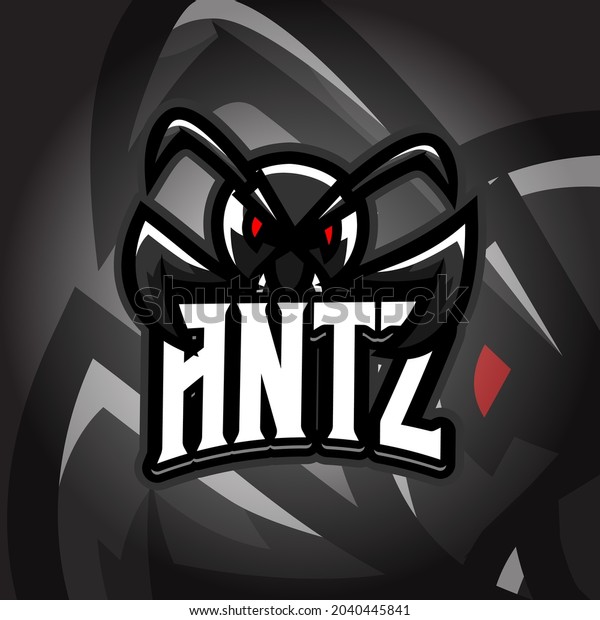 Antz Esport Logo Suitable Team Logo Stock Vector (Royalty Free ...
