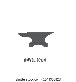 Anvil Icon Simple Silhouette Flat Style Stock Vector (Royalty Free ...