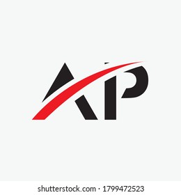 Ap Company Logo Design Vector Stock Vector (Royalty Free) 1799472523 ...