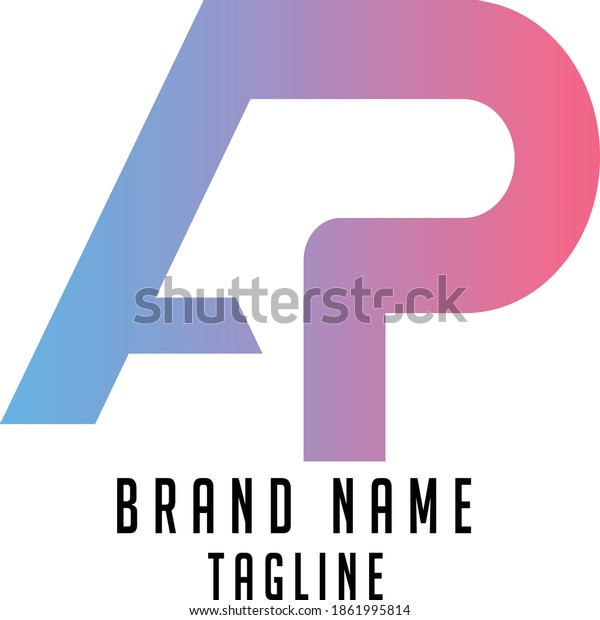Ap Initials Logo Name Initials Logo Stock Vector (Royalty Free ...