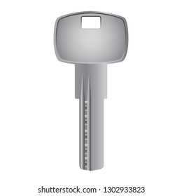 Apartment Key Isolated On White Background Stock Vector (Royalty Free ...