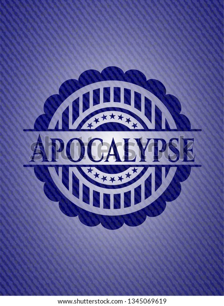 Apocalypse Emblem Jean High Quality Background Stock Vector (Royalty ...