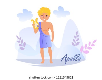 Apollo Vector Cartoon Isolated Art On : image vectorielle de stock ...