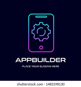 App Builder Vector Template Logo Suitable Stock Vector (Royalty Free ...