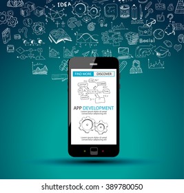 163,845 Mobile application banner design Images, Stock Photos & Vectors ...