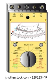 Apparatus Measuring Electrical Quantities Avometthis Device Stock ...