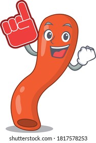 Appendix Cartoon Drawing Character Design Foam Stock Vector (Royalty ...