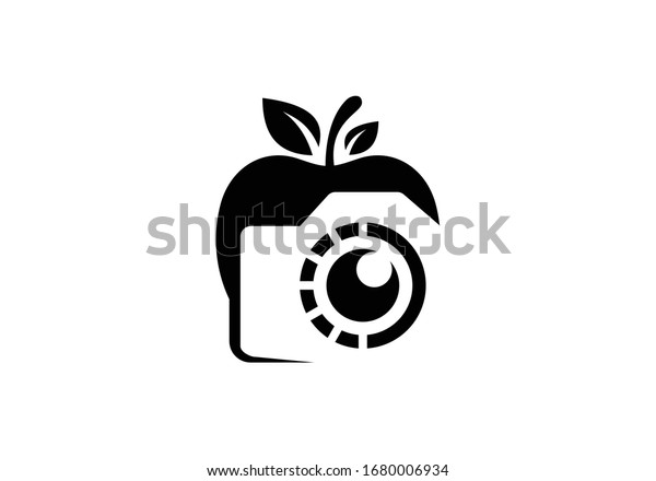 Apple Camera Logo Sign Symbol Photography Stock Vector (Royalty Free) 1680006934 | Shutterstock