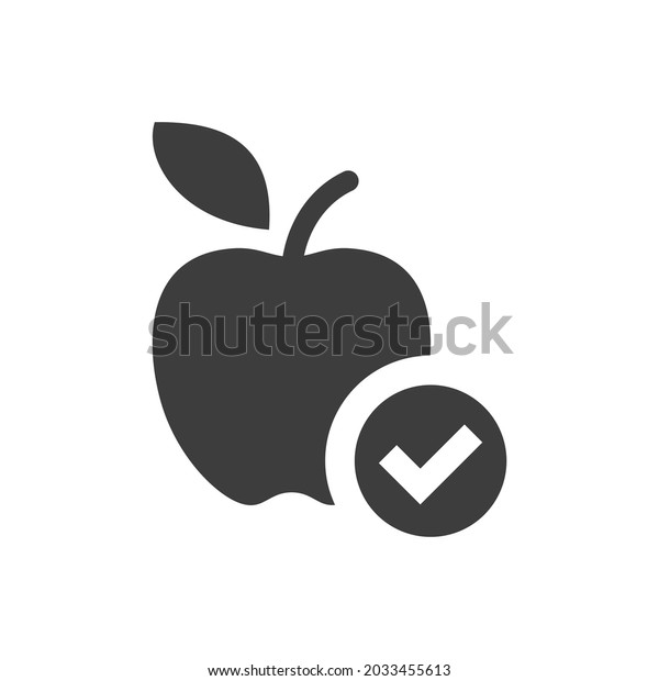 Apple Checkmark Ot Tick Ok Vector Stock Vector (Royalty Free ...
