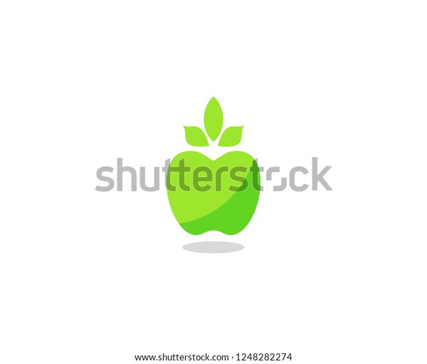 Apple Green Logo Stock Vector (Royalty Free) 1248282274 | Shutterstock