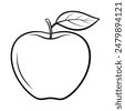 50+ Thousand Apple Line Drawing Royalty-Free Images, Stock Photos ...