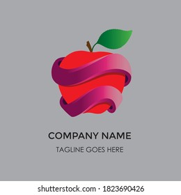 Apple Logo Branding Project Design Stock Vector (Royalty Free ...