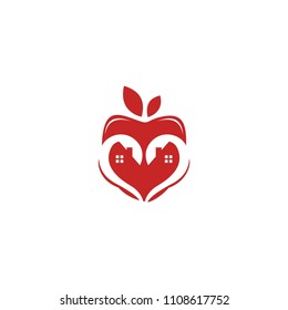 Apple Real Estate Logo Stock Vector (Royalty Free) 1108617752 ...