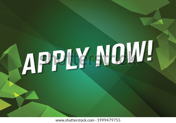 Apply Now Word Concept Vector Illustration Stock Vector (Royalty Free ...