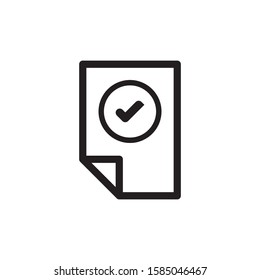 Approval Check Mark Logo Template Vector: เวกเตอร์สต็อก (ปลอดค่า ...