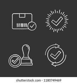 Approve Glyph Icons Set Verification Validation Stock Vector (Royalty Free) 1176197728 ...