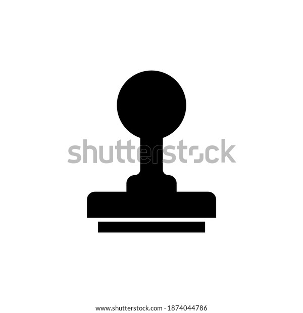 Approved Accepted Stamp Icon Symbol Solid Stock Vector (Royalty Free ...