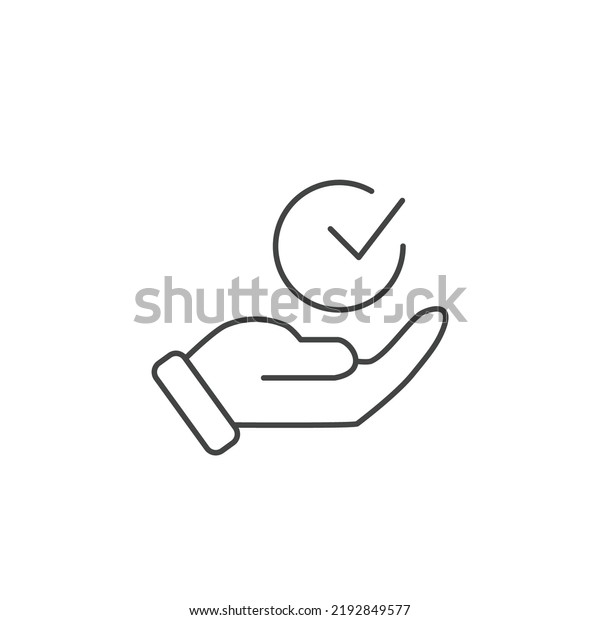 Approved Checkbox Icons Symbol Vector Elements Stock Vector (Royalty ...