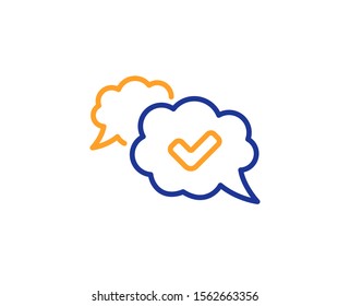 Approved Comic Sign Check Mark Line Stock Vector (Royalty Free ...