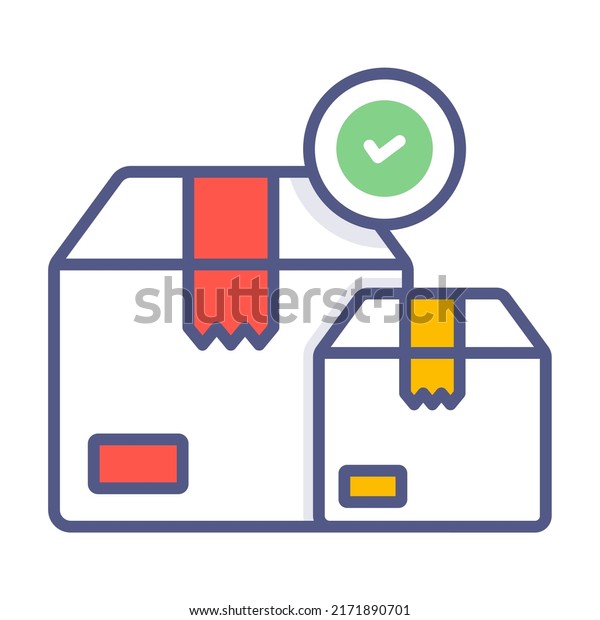 Approved Package Modern Concepts Design Vector Stock Vector (Royalty ...