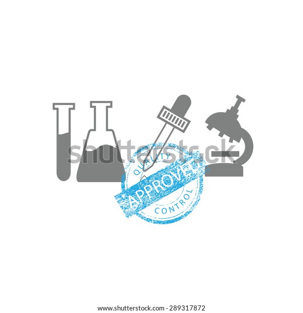 Approved Quality Control Lab Vector Stock Vector (Royalty Free ...