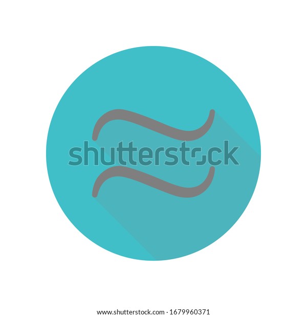 Approximately Equal Symbol Long Shadow Icon Stock Vector (Royalty Free ...