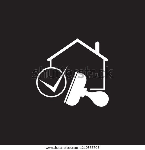 Appruve Stamp House Simple Element Illustration Stock Vector (Royalty ...