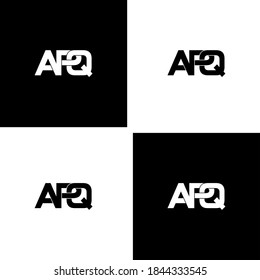 Apq Letter Original Monogram Logo Design Stock Vector (Royalty Free ...