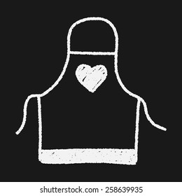 Apron Doodle Drawing Stock Vector (Royalty Free) 258639935 | Shutterstock
