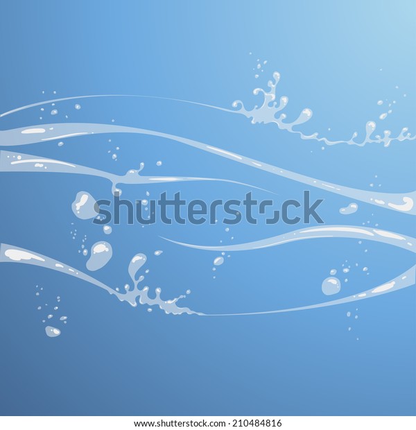 Aqua Stock Vector (Royalty Free) 210484816 | Shutterstock