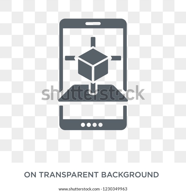 Ar App Icon Trendy Flat Vector Stock Vector (Royalty Free) 1230349963 ...