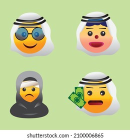 760 Arabic Emoji Images, Stock Photos & Vectors | Shutterstock
