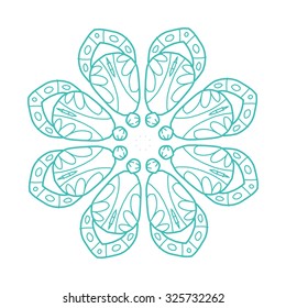 Ancient Decorative Dragon Celtic Style Scandinavian Stock Vector ...