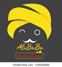Arabian Cuisine Logo V2 Stock Vector (Royalty Free) 1190166640 ...