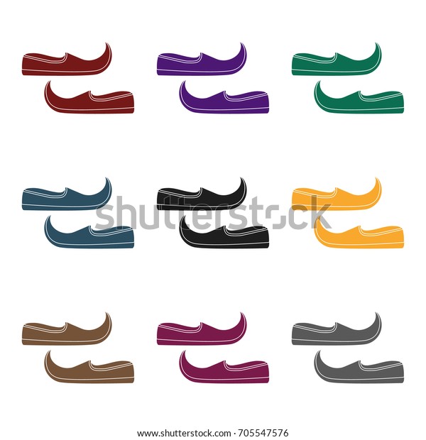 Arabian Khussa Icon Black Style Isolated Stock Vector (Royalty Free ...