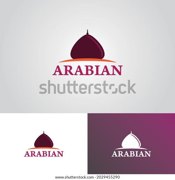 Arabian Logo Vector Illustration Stock Vector (Royalty Free) 2029455290 ...