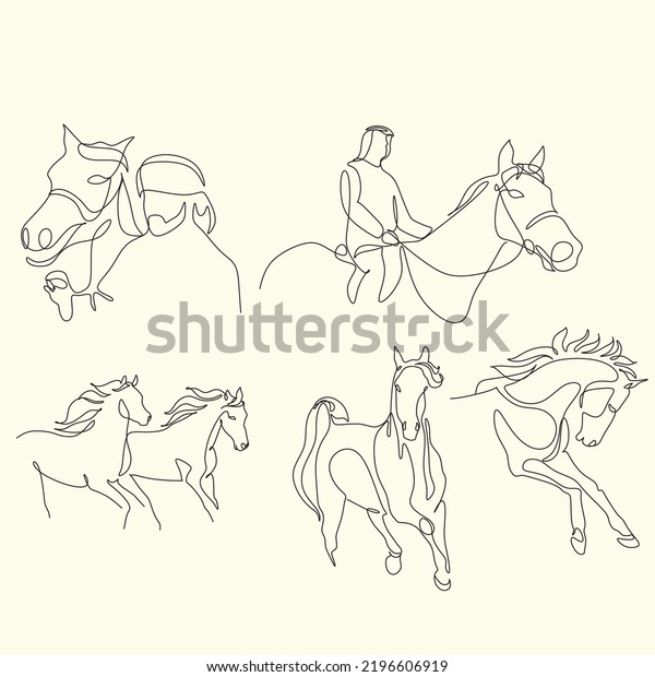 Arabian Man Line Art Vector Stock Vector (Royalty Free) 2196606919 ...