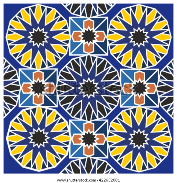 Arabian Pattern Design Inspiration Stock Vector (Royalty Free ...