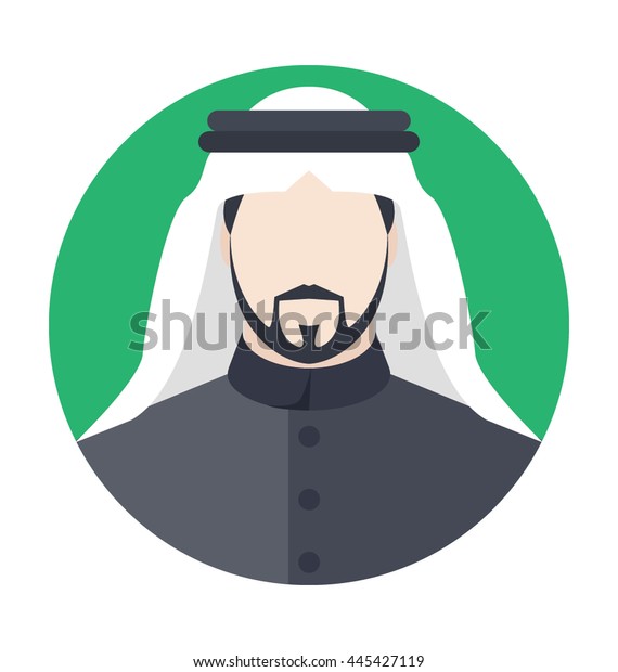 Arabian Vector Icon Stock Vector (Royalty Free) 445427119