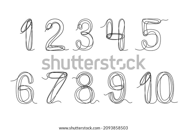 3,393 Number 4 Doodle Images, Stock Photos & Vectors | Shutterstock