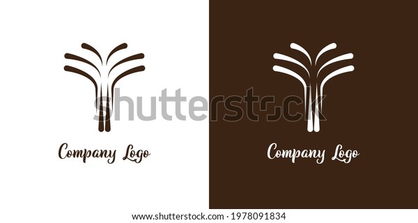 Arabic Tree Illustration Logo Luxury Hotel: เวกเตอร์สต็อก (ปลอดค่า ...