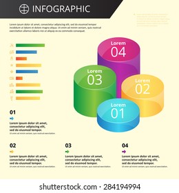 Arbitrary Template Infographics Icons Stock Vector (Royalty Free ...