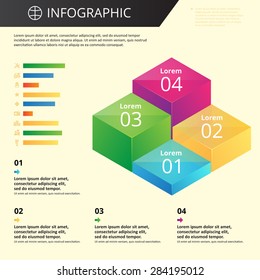Arbitrary Template Infographics Icons Stock Vector (Royalty Free ...