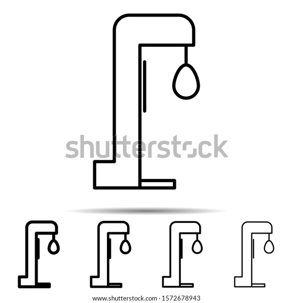 Arcade Game Design Icon Different Shapes Stock Vector (Royalty Free ...